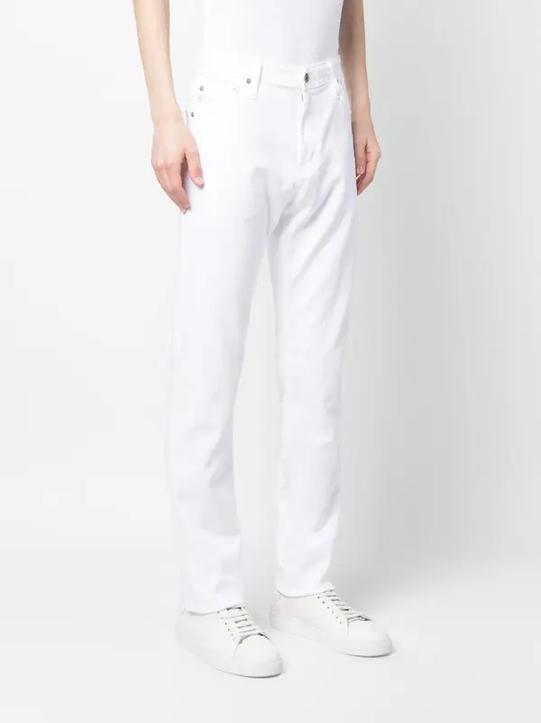 Ag Straight-leg Jeans - White