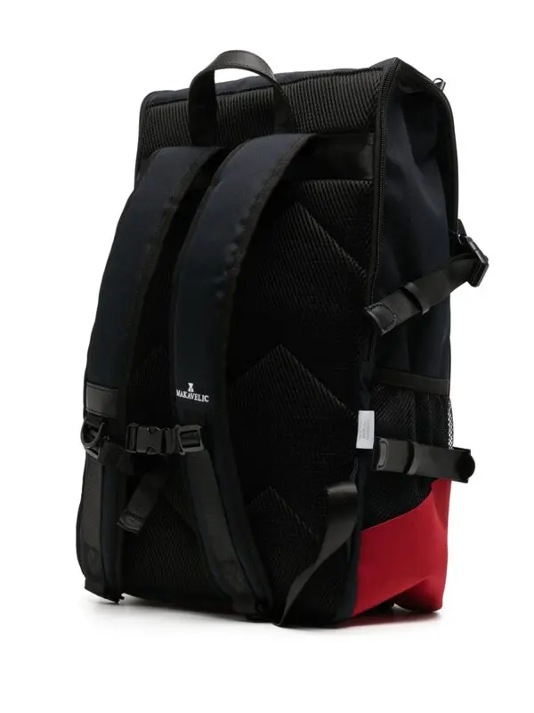 MAKAVELIC Multiple Zip-fastening Pockets Backpack