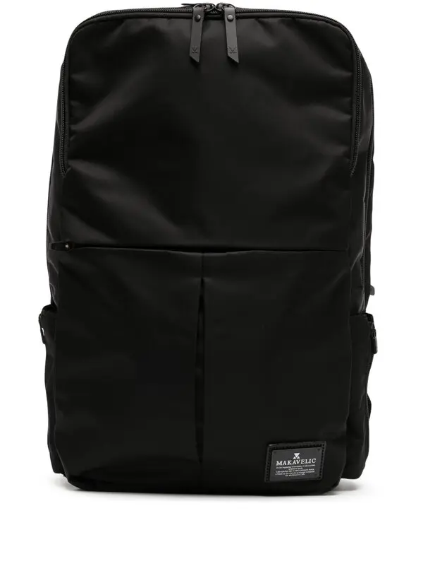 MAKAVELIC Logo-patch Backpack - Black