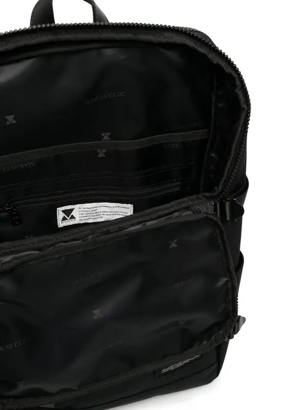 MAKAVELIC Multiple Patch Pockets Backpack
