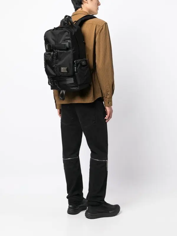 MAKAVELIC Multiple Zip-fastening Pockets Backpack