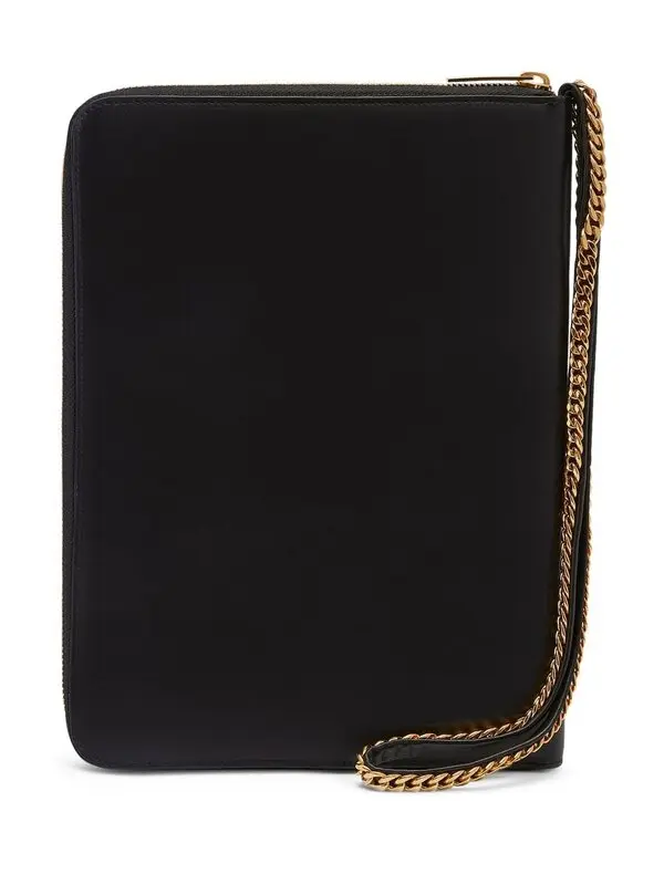 GIUSEPPE ZANOTTI Aymeric Chain-strap Tablet Case - Black