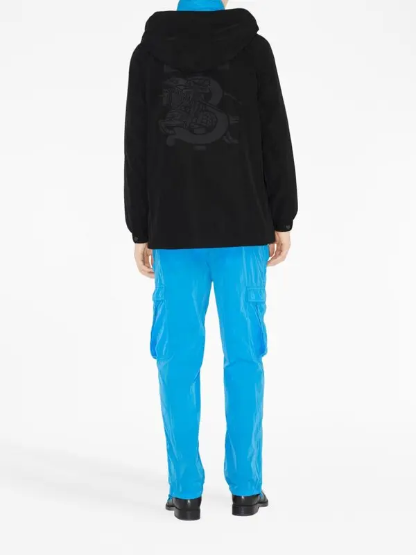 Burberry Logo-print Hooded Jacket