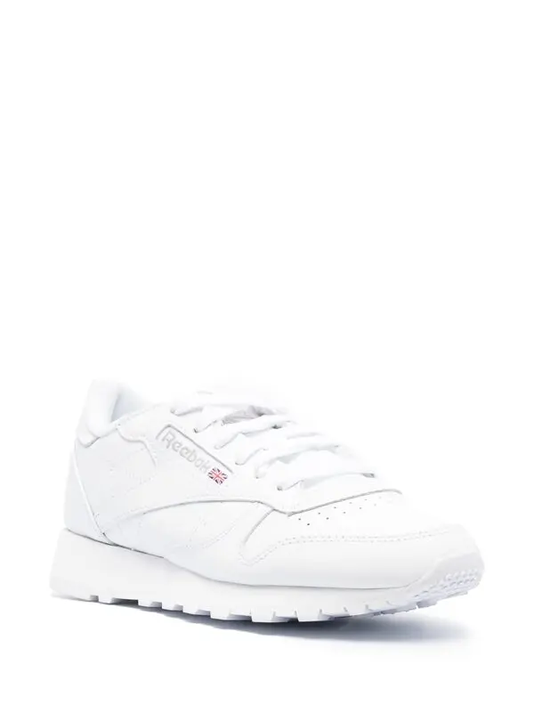 REEBOK Logo-patch Low-top Sneakers - White