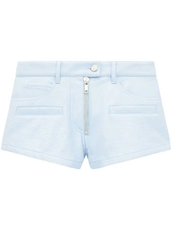 COURREGES Heritage Vinyl Shorts