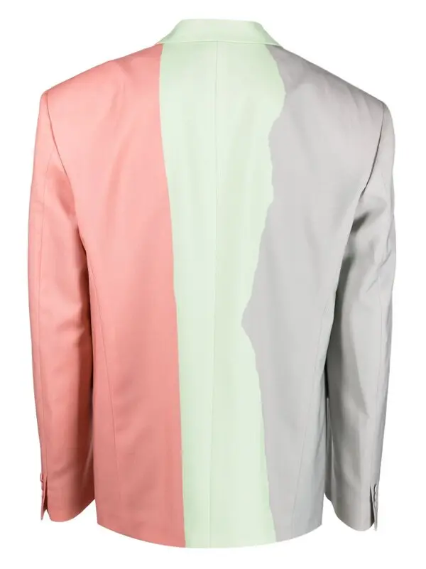 Moschino Graphic-print Single-breasted Blazer
