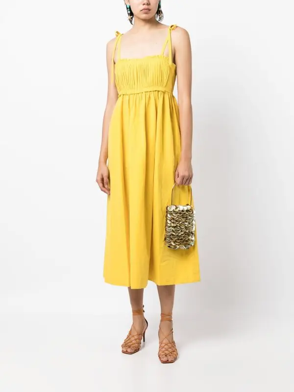 Ulla Johnson Laetitia Spaghetti-strap Dress