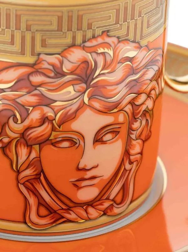 Versace Medusa Amplified Espresso Cup And Saucer