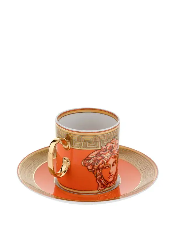 Versace Medusa Amplified Espresso Cup And Saucer