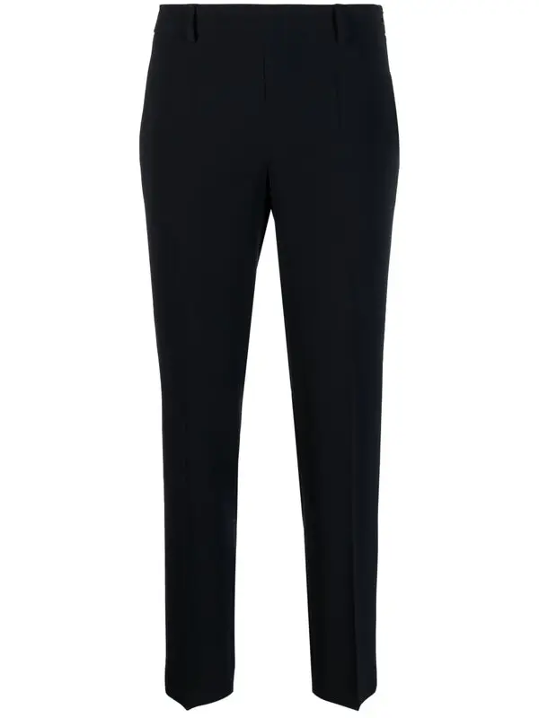 Alberto Biani Tapered Tailored Trousers - Blue