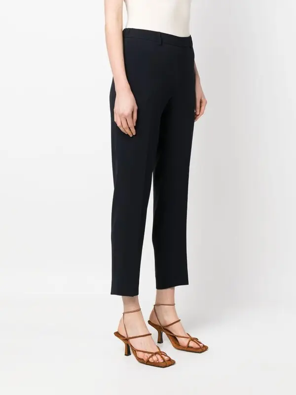 Alberto Biani Tapered Tailored Trousers - Blue