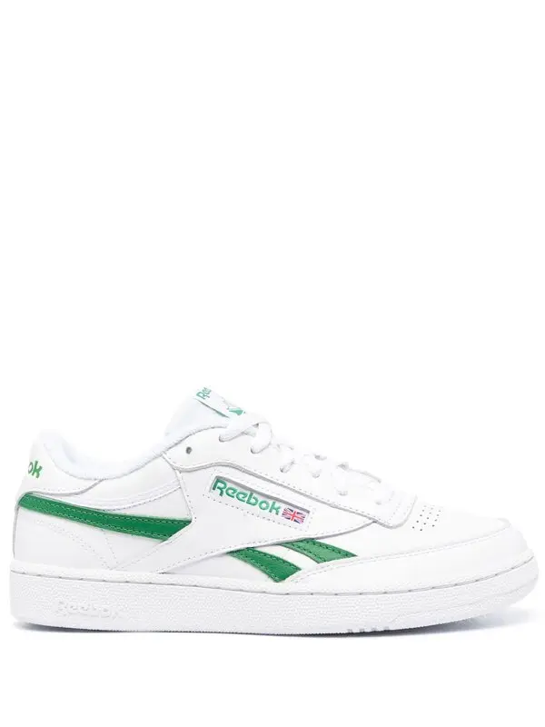 REEBOK Logo-patch Leather Low-top Sneakers