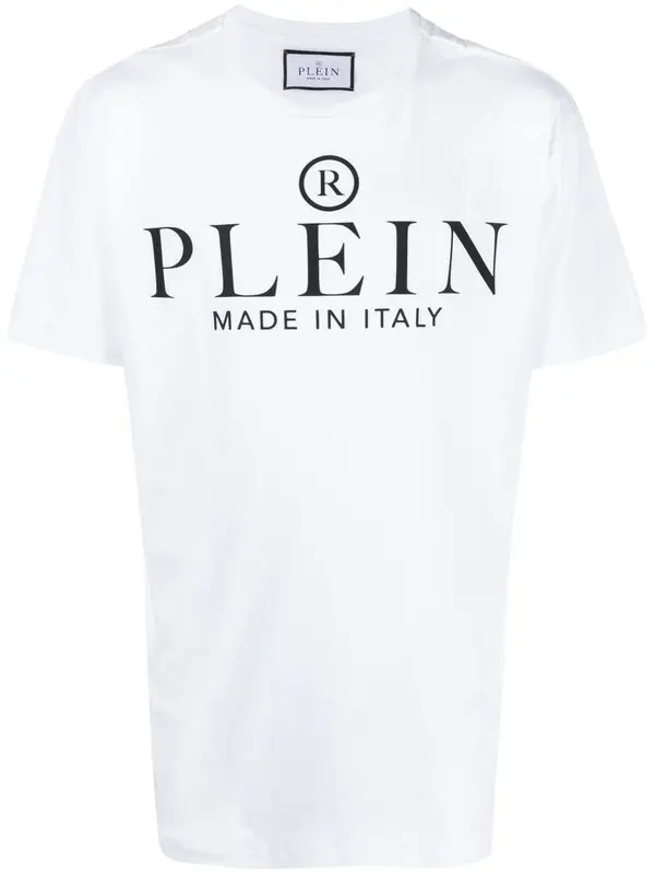 Philipp Plein Logo-print Cotton T-shirt - White