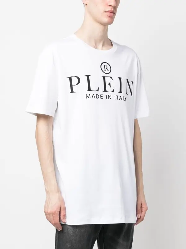 Philipp Plein Logo-print Cotton T-shirt - White