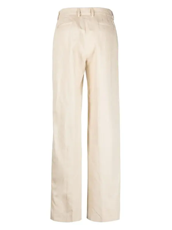 PT TORINO High-waisted Straight Trousers