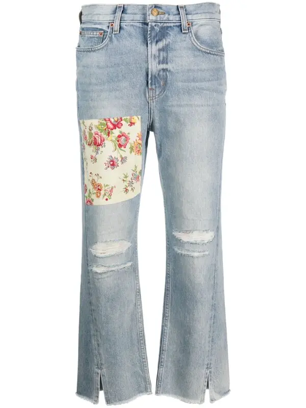 B Sides Cropped Jeans