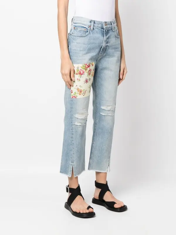 B Sides Cropped Jeans