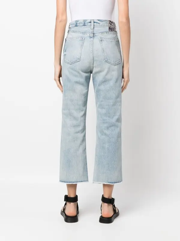 B Sides Cropped Jeans