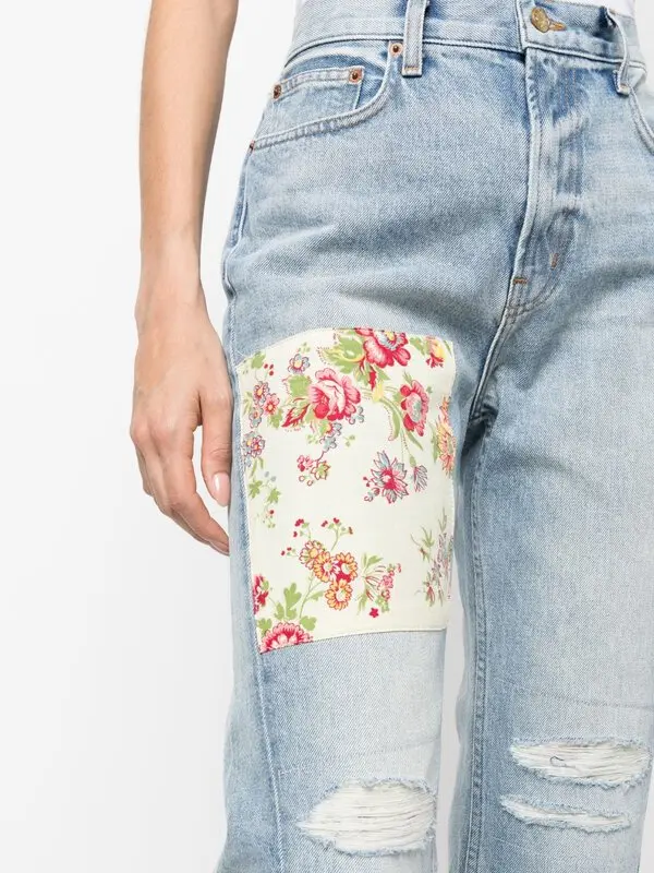 B Sides Cropped Jeans