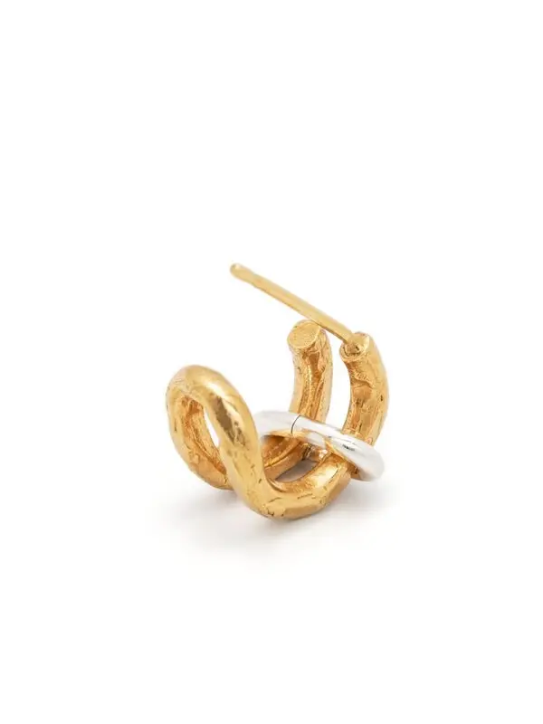 ALIGHIERI The Sun Salutations Hoop Earring