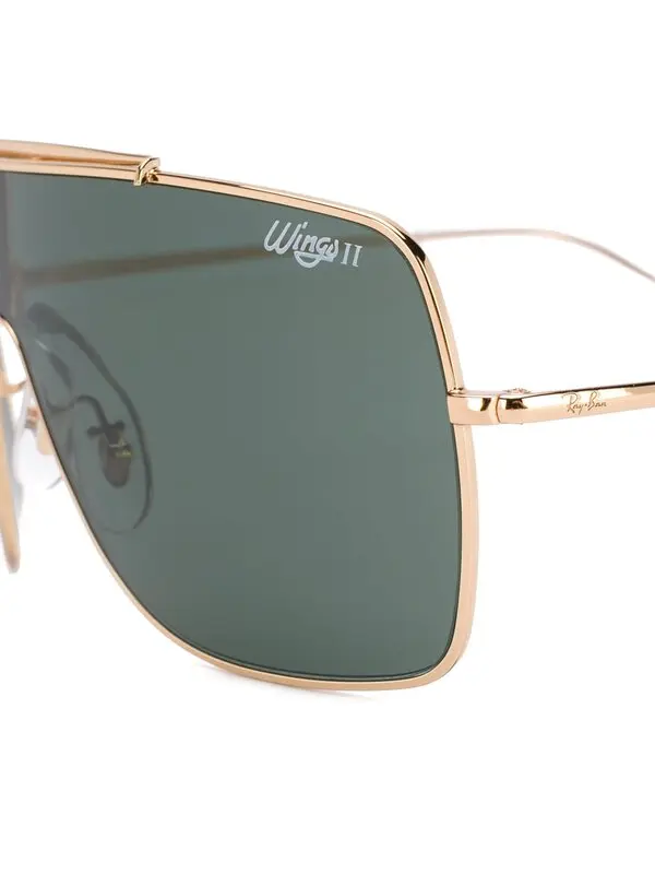 Ray-ban Wings Ii Sunglasses - Gold