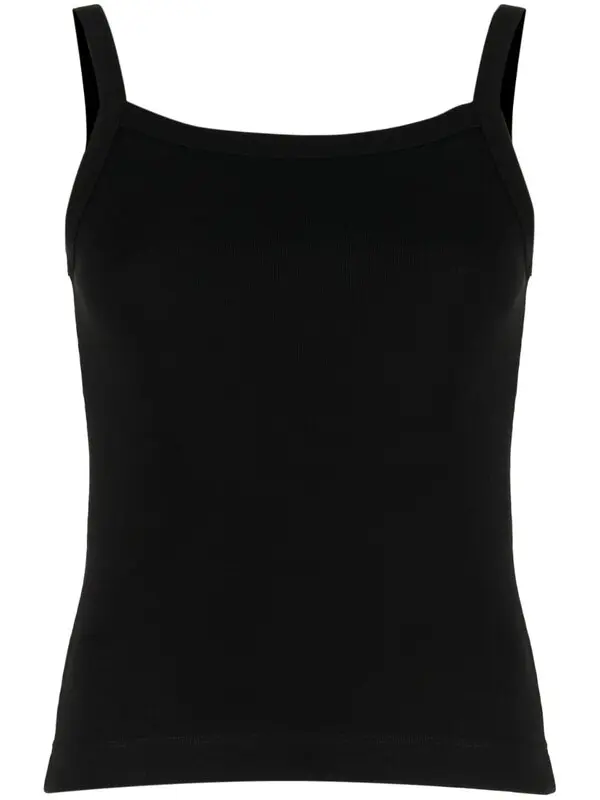 FLORE FLORE May Cami Cotton Top - Black
