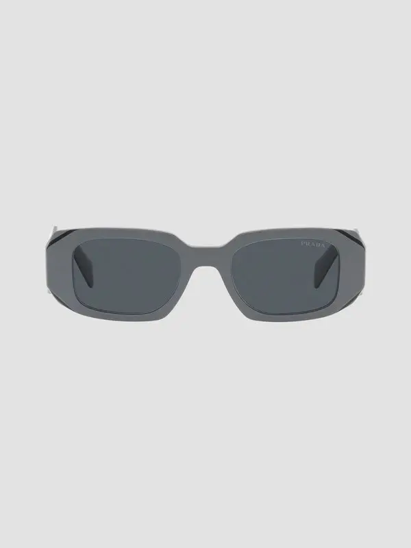 Prada 49mm Square Sunglasses - Dark Grey