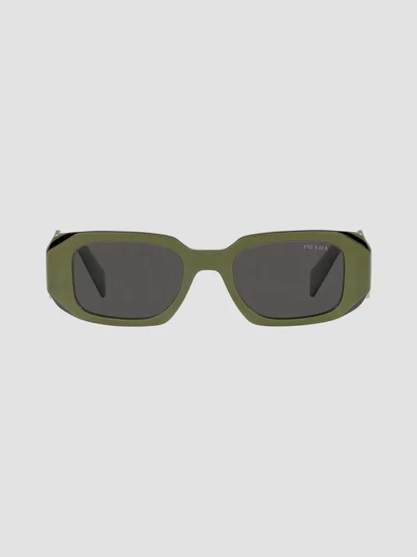 Prada 49mm Square Sunglasses - Green