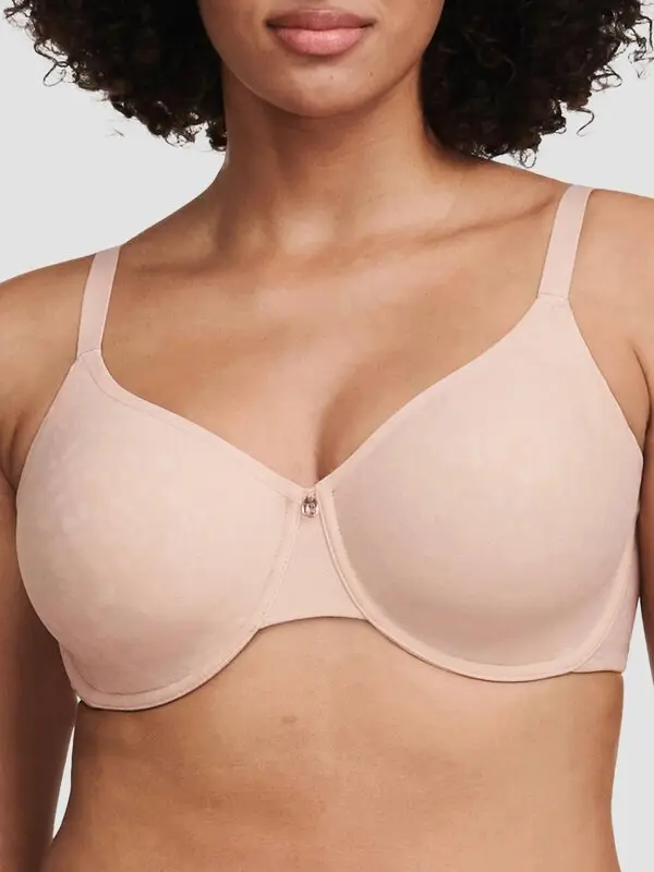 Chantelle Floral Unlined Minimizer Bra - Rose