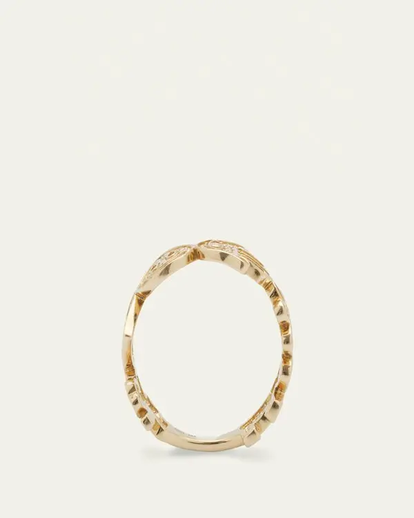 SYDNEY EVAN 14k Yellow Gold And Diamond Ring