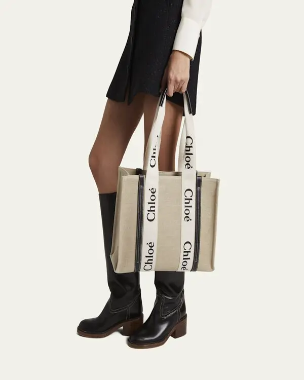 Chloé Woody Medium Tote Bag