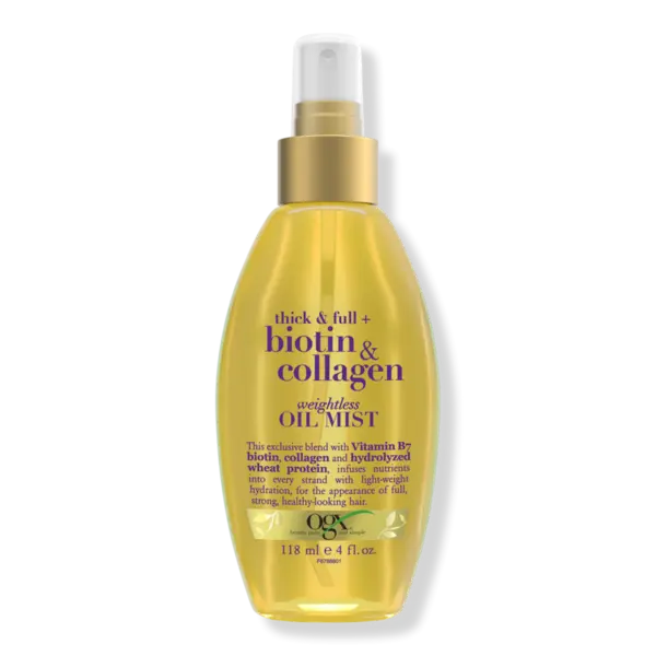 OGX Thick & Full Biotin & Collagen Weightless Oil Mist - One-color