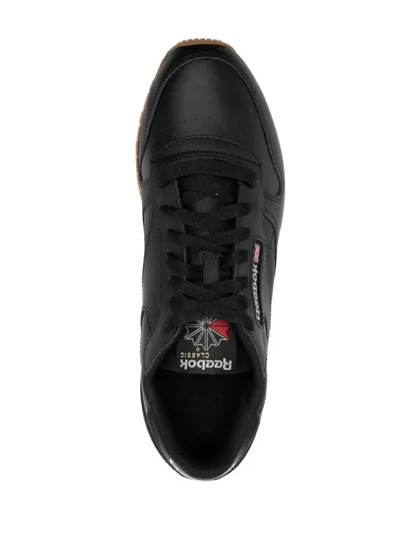 REEBOK Logo-tag Low-top Sneakers - Black