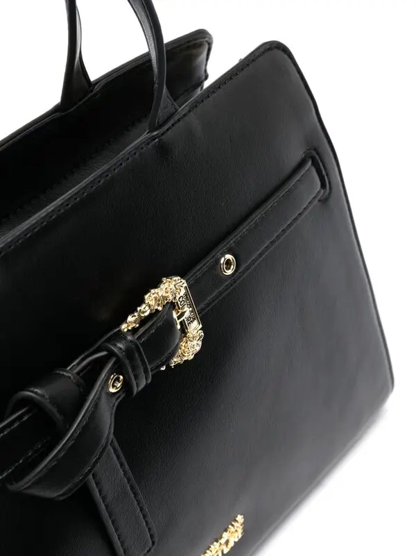 Versace Logo-plaque Tote Bag