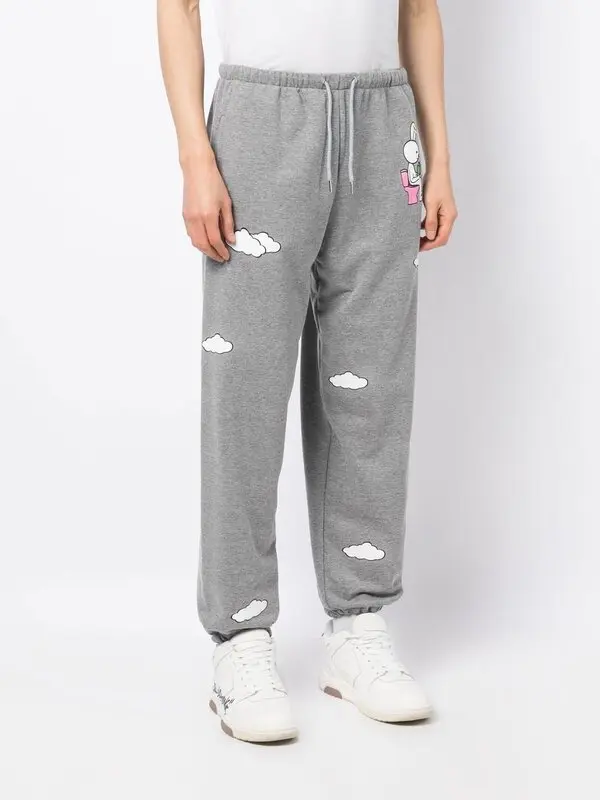 Natasha Zinko Bunny And Clouds Jogging Pants