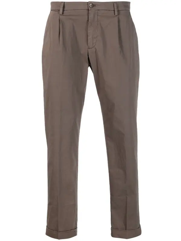 BRIGLIA 1949 Tapered Cotton Chinos
