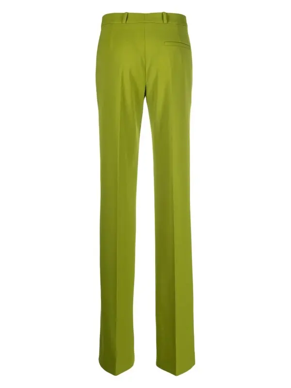 DEL CORE Pressed-crease Straight-leg Trousers