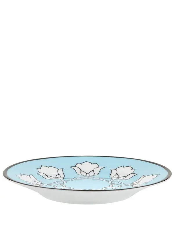 PINTO PARIS Jaipur Porcelain Bread Plate - Blue