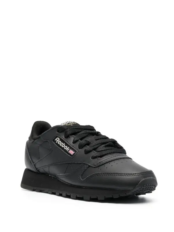 REEBOK Logo-tag Low-top Sneakers - Black