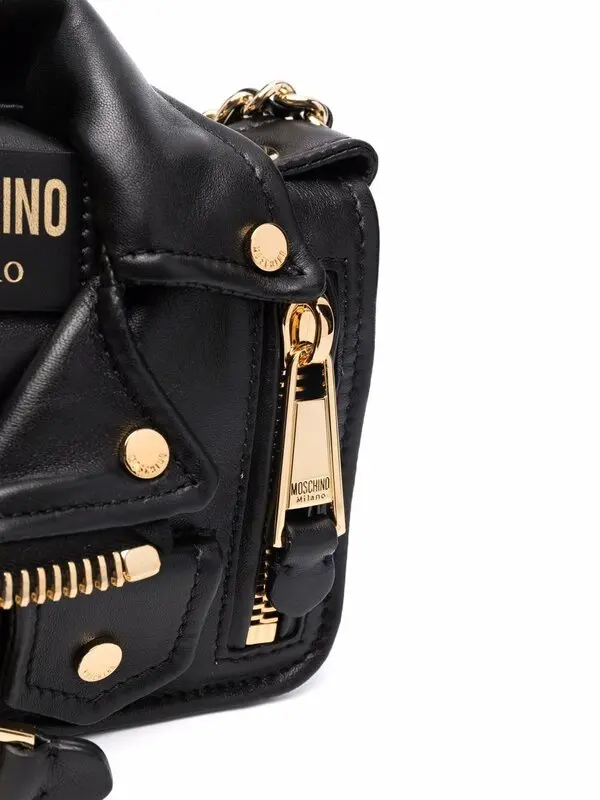 Moschino Leather Crossbody Bag