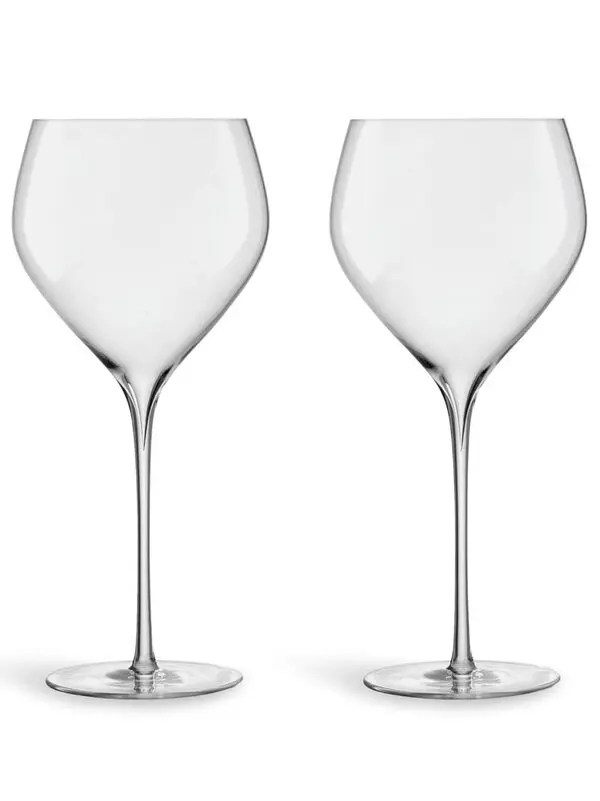 LSA INTERNATIONAL Savoy Wine Glass Set - White