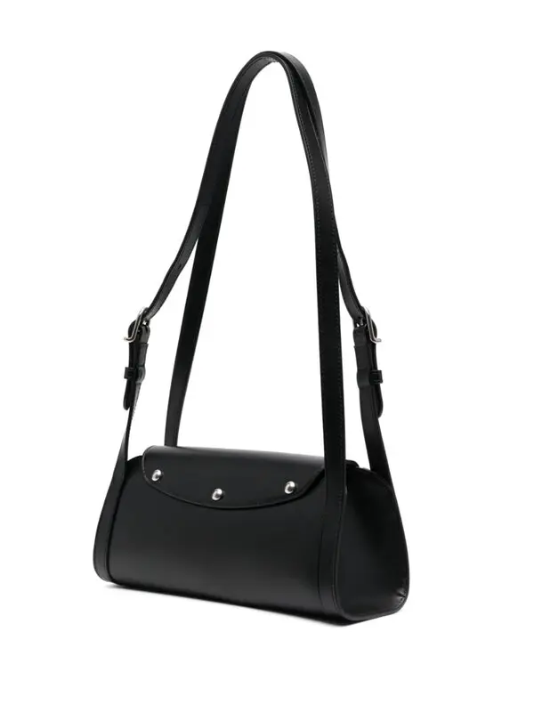 DURAZZI MILANO Flip-lock Leather Shoulder Bag