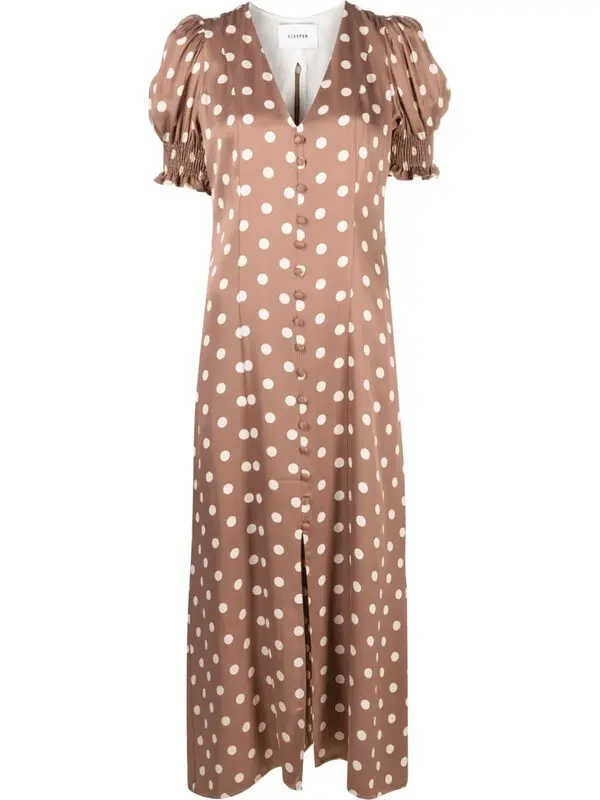 Sleeper Polka-dot Dress
