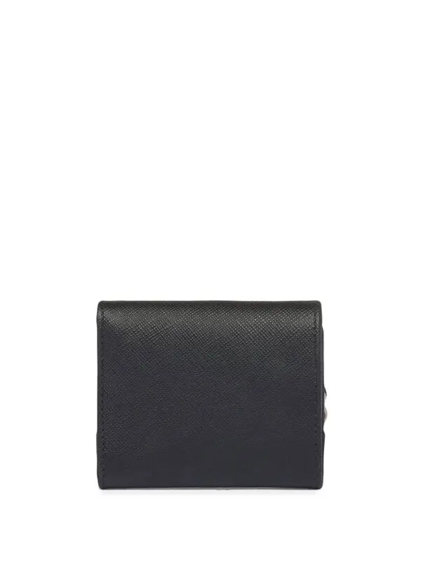 Prada Triangle Logo Leather Wallet