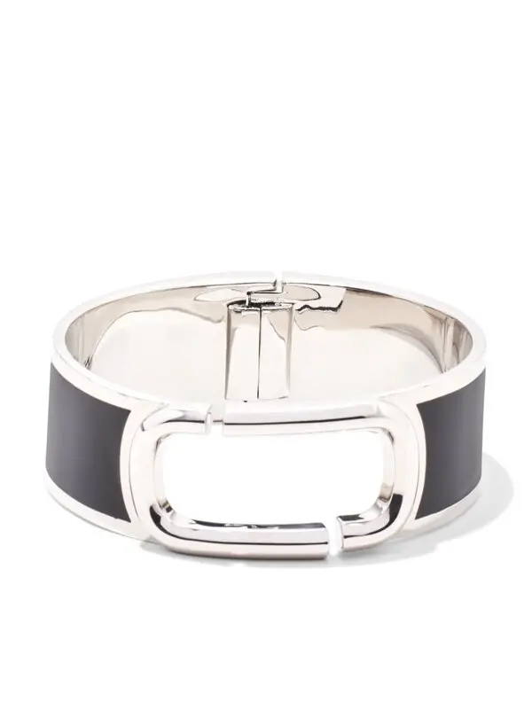 Marc Jacobs J Marc Hinge Bangle - Black