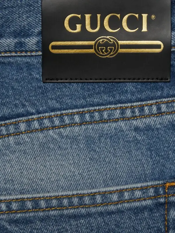 Gucci Straight-leg Jeans - Blue