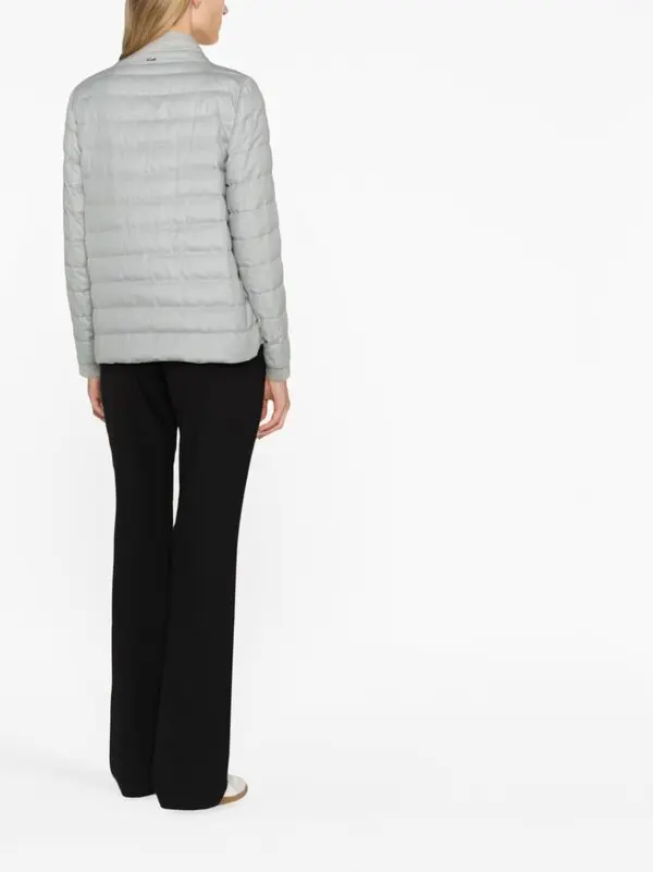 Herno Padded Funnel Neck Jacket - Grey