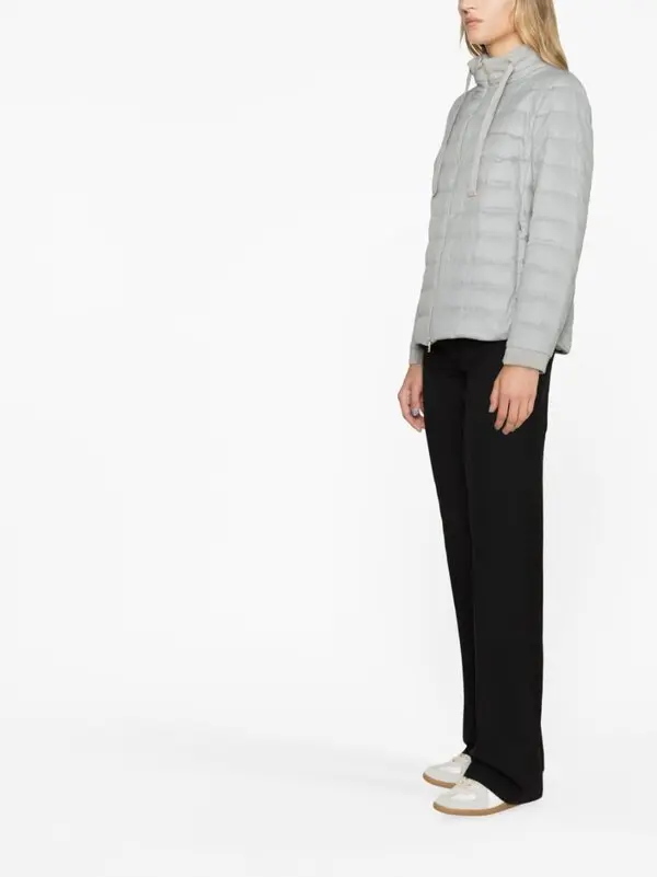 Herno Padded Funnel Neck Jacket - Grey