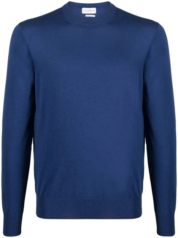 BALLANTYNE Fine-knit Crew-neck Jumper