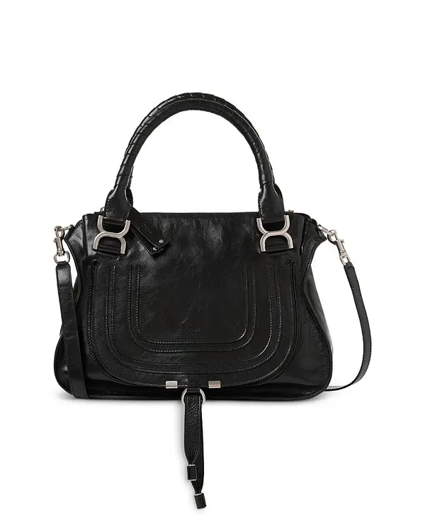 Chloé Marcie Medium Satchel - Black